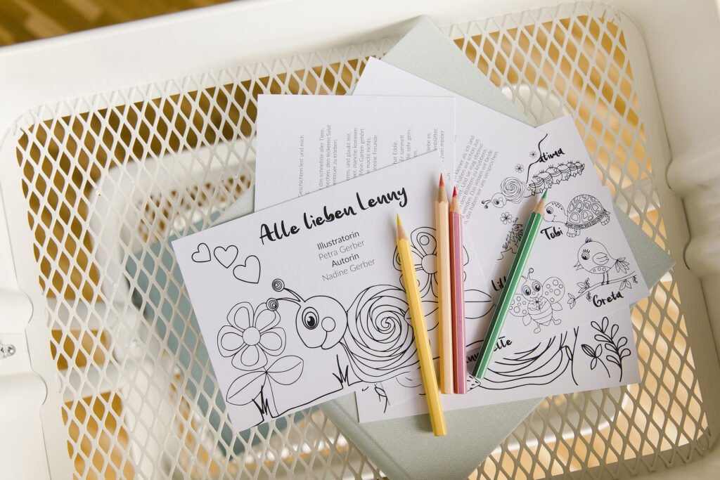 Lenny Box und zusätzliche 18 Postkarten